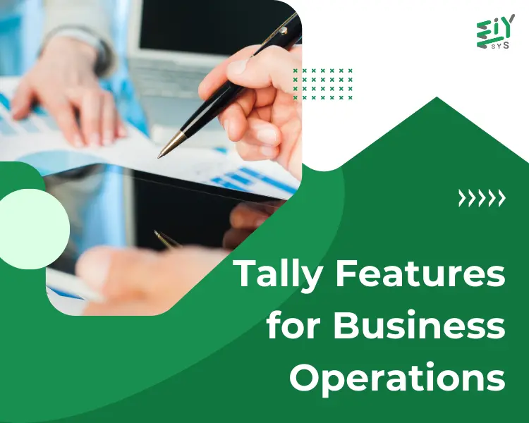 Top Tally Features For Business Operations Success - Eiysys